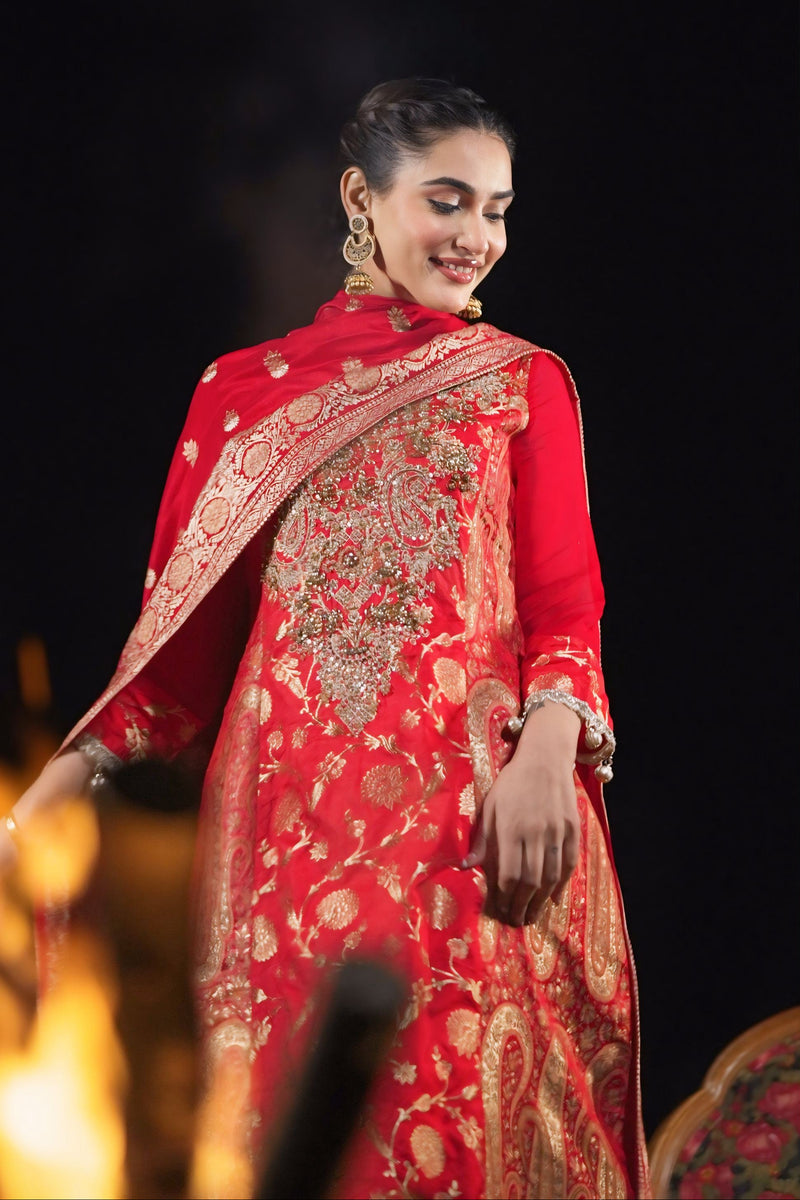 The Aliyana Signature Silk Anarkali | Aliyana – Aliyana Designer Wear