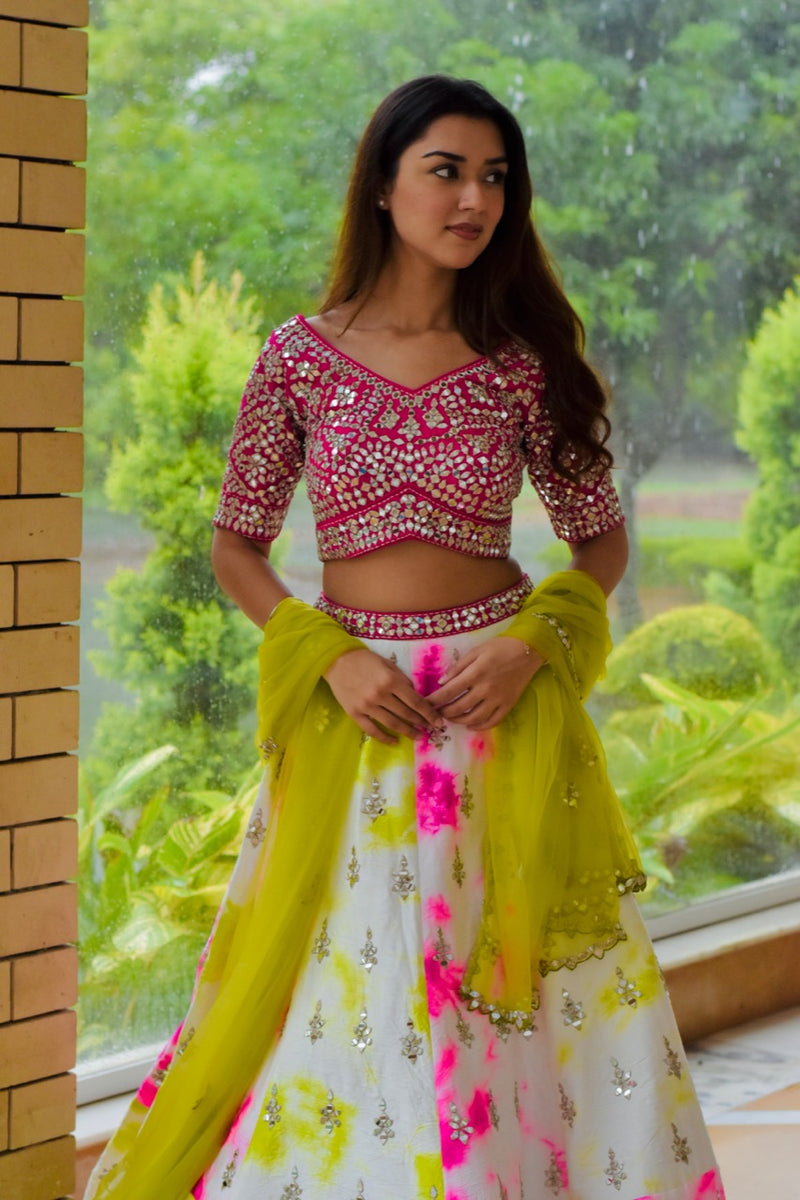 Mesmerizing Colorful Lehenga Choli | Aliyana – Aliyana Designer Wear